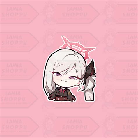 Jual Sticker Blue Archive Stiker Vynil Anime Blue Archive Chibi