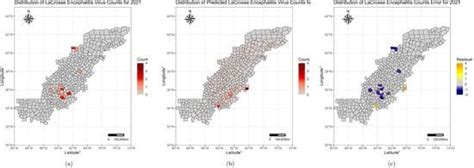 Validating A Bayesian Spatio Temporal Model To Predict La Crosse Virus