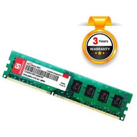 Simmtronics GB DDR Desktop RAM Mhz At Rs Piece DDR RAM Memory In New Delhi ID