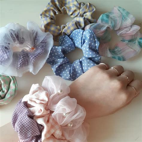 💜곱창밴드 5개 랜덤박스 3200원💜 2024 곱창 밴드 실 악세사리