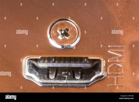 Hdmi Connector Hi Res Stock Photography And Images Alamy