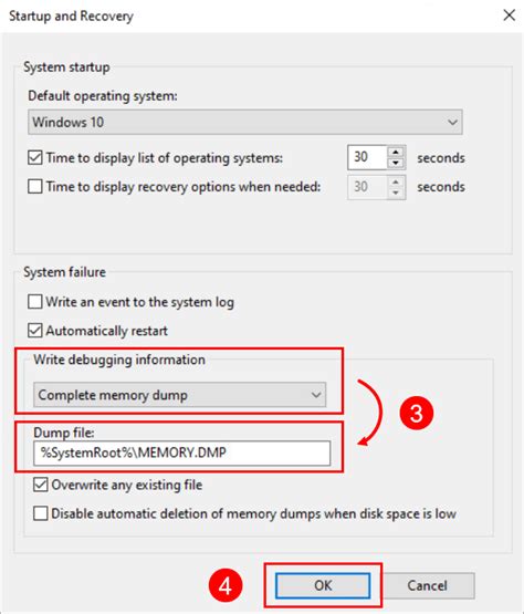 KB380 Generate A Memory Dump Manually