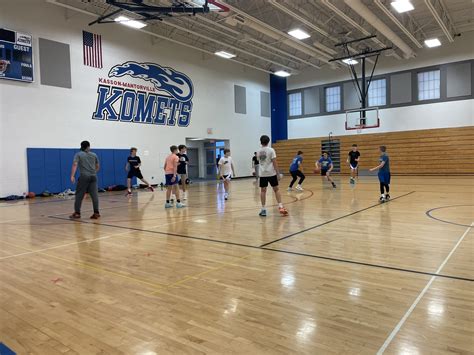 Kasson Mantorville Komets Basketball Clipart