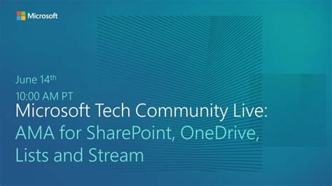 Daniel Glenn On Linkedin Ama For Sharepoint Onedrive Lists And Stream June 14th 10am Pt
