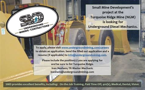 Small Mine Development Llc On Linkedin Small Mine Development Is Looking To Hire Diesel