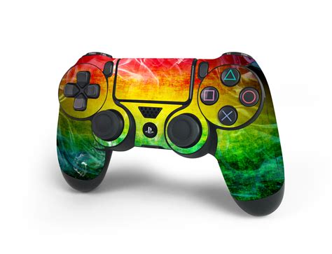 Ps4 Controller Rasta Decal Kit Game Decal