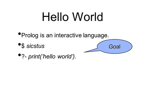 Getting Started With Prolog Ppt Download