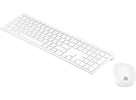 Клавиатура + мышь HP 4CF00AA Wireless Keyboard and Mouse 800 White USB ...