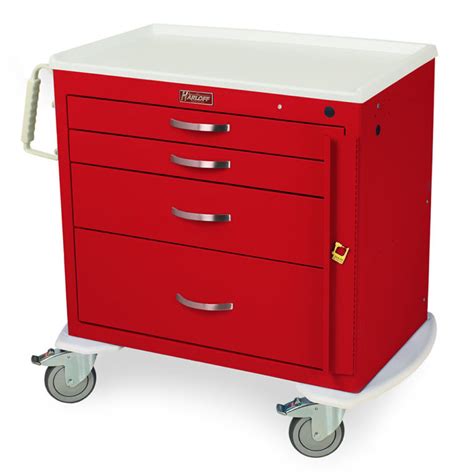 M Series Standard Width Modular Medical Carts Mds30 Multiple Heights