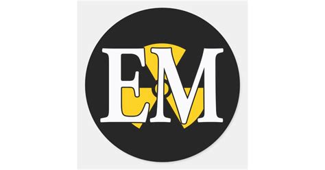 Em Navy Nuke Classic Round Sticker Zazzle