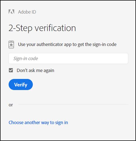 Learn How To Use 2 Step Verification For Increased Security Of Your Adobe ID Account