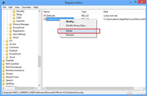error message when you try to open or save an email attachment in