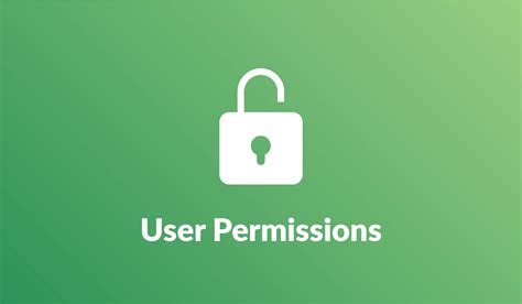 User Permissions
