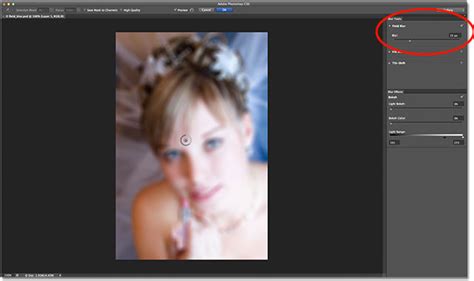 Photoshop CS Blur Gallery Field Blur