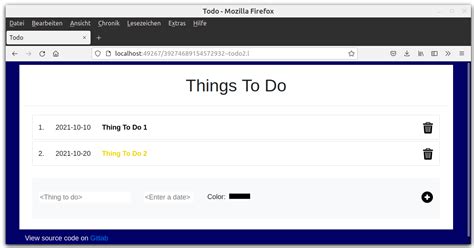How To Create A To Do App In Picolisp Responsive Version Part 2
