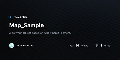 Mapsample Stackblitz Mapsample Stackblitz