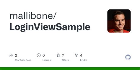 Github Mallibone Loginviewsample