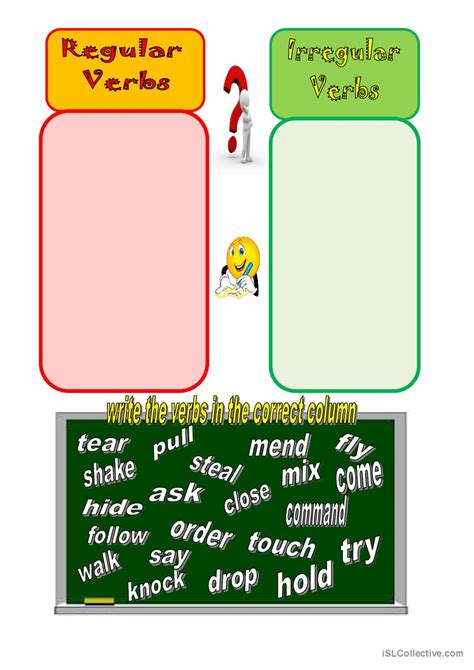 Best Way To Teach Regular And Irregular Verbs Design Talk