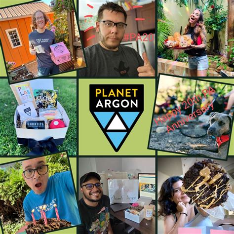 planet argon on linkedin remoteculture anniversary workandlife