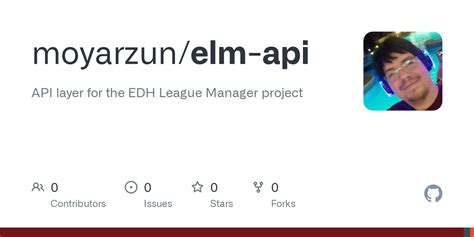 Github Moyarzunelm Api Api Layer For The Edh League Manager Project