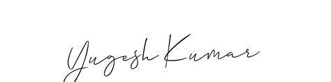 74 Yugesh Kumar Name Signature Style Ideas Unique Online Autograph