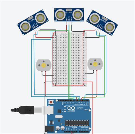 Problème Arduino Projet Robot Autonome Grâce à Des Capteurs Ultra