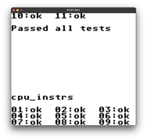 Implementing A Game Boy Emulator In Ruby Sacckeydev