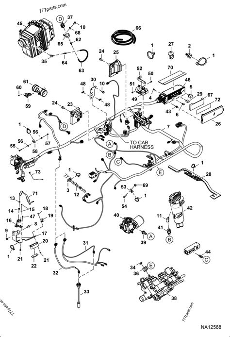 7207545 BLOCK FUSE Bobcat Spare Part 777parts Com