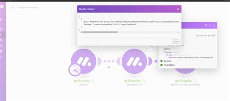 downloading uploading a file in monday getting started make community