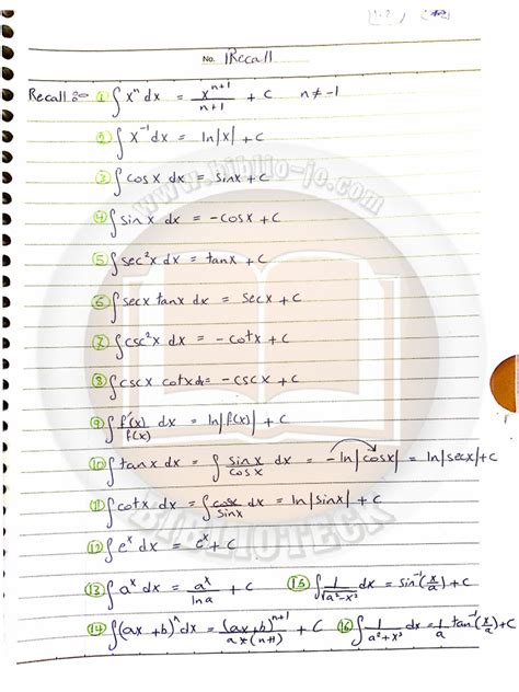 Dr Anwar Notes Calculus 2 4 Pdf