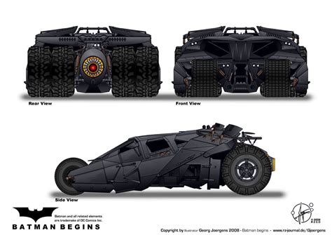 The Tumbler The Dark Knight Batmobile Batmobile Tumbler Drawing