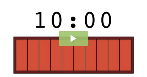 How Do I Create A 10 Minute Countdown Timer In Powerpoint