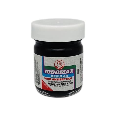 Dr Sana Iodomax Regular Iodine Antiseptic Ointment Wound Disinfectant