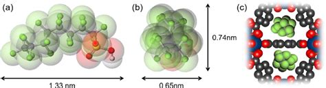 Optimized Molecular Structure Of Pfos Calculated Based On Van Der Waals