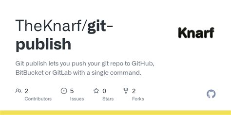 GitHub TheKnarf Git Publish Git Publish Lets You Push Your Git Repo To GitHub BitBucket Or