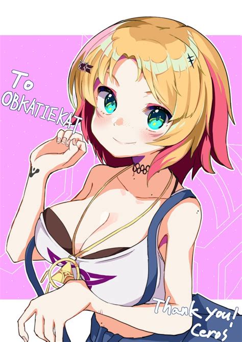 Obkatiekat Indie Virtual Youtuber And 1 More Drawn By Ceros Danbooru