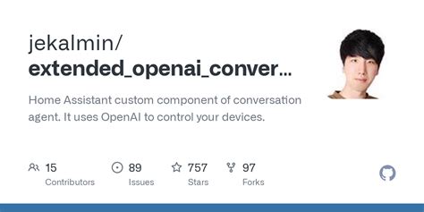 Github Jekalminextendedopenaiconversation Home Assistant Custom