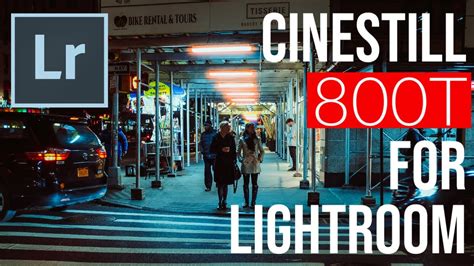 How To Achieve Cinestill 800t In Lightroom Youtube