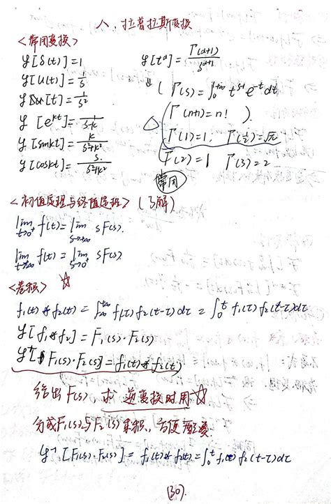 复变函数与积分变换期末复习笔记 知乎