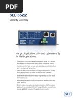 Sel 3505sel 3505 3 Real Time Automation Controller Major Features And