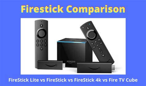 Firestick Comparison Best Amazon Android Tv Device Review