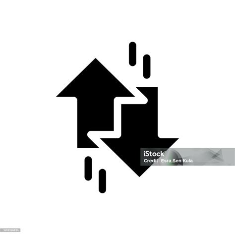 volatility solid icon suitable for web page mobile app ui ux and gui
