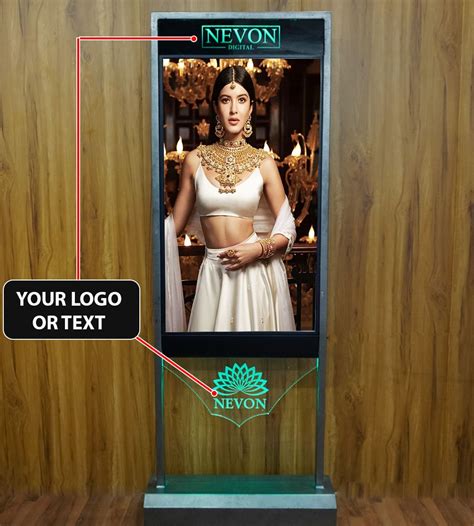 digital standees floor standing digital signage displays nevon express