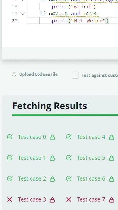 Day 2 Python Conditional Program In Hackerrank Python Hackerrank