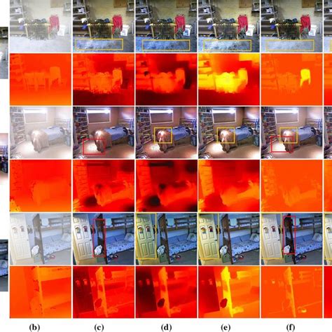 dehazed results odd rows and estimated transmission maps even rows