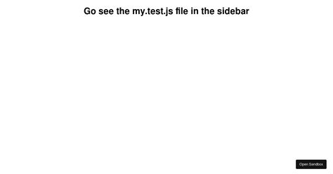 Usequery Test Example Codesandbox