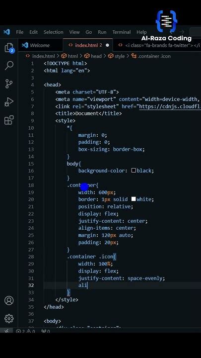 How To Make Animated Social Media Share Icon Using Html Css