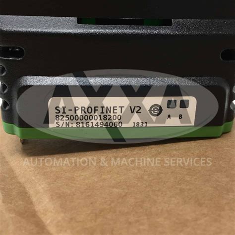 Si Profinet Rt V2 82500000018200 Nidec Control Techniques M200 C200 M300 C300 M400 M600 M700