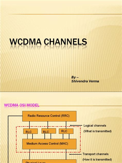An Overview Of The Radio Resource Control Rrc Protocol And Wcdma