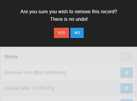 Jquery Based Remove Reload Confirmation Plugin Ssd Confirm Free Jquery Plugins